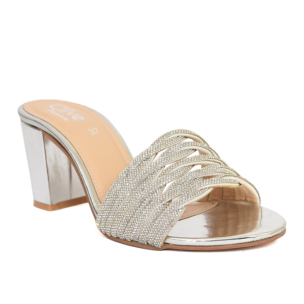 Fancy Slipper Heel – Clive Shoes
