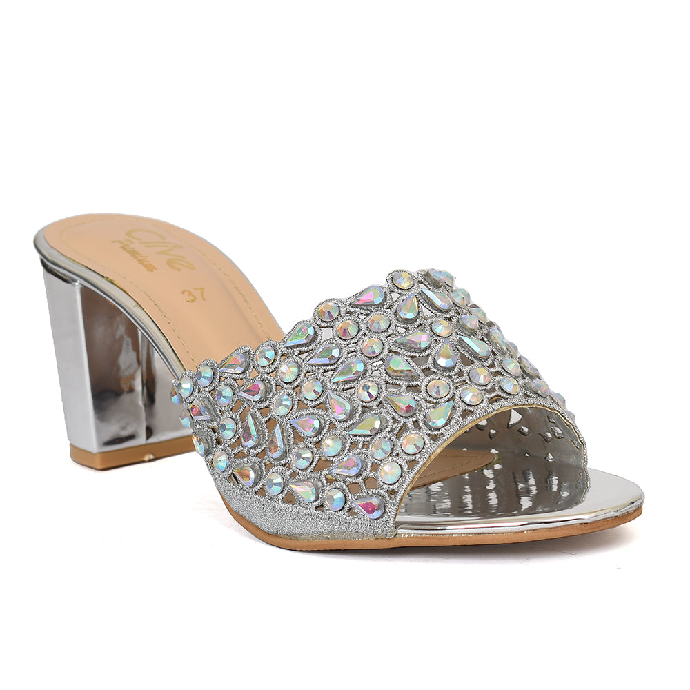 Fancy Slipper Heel – Clive Shoes