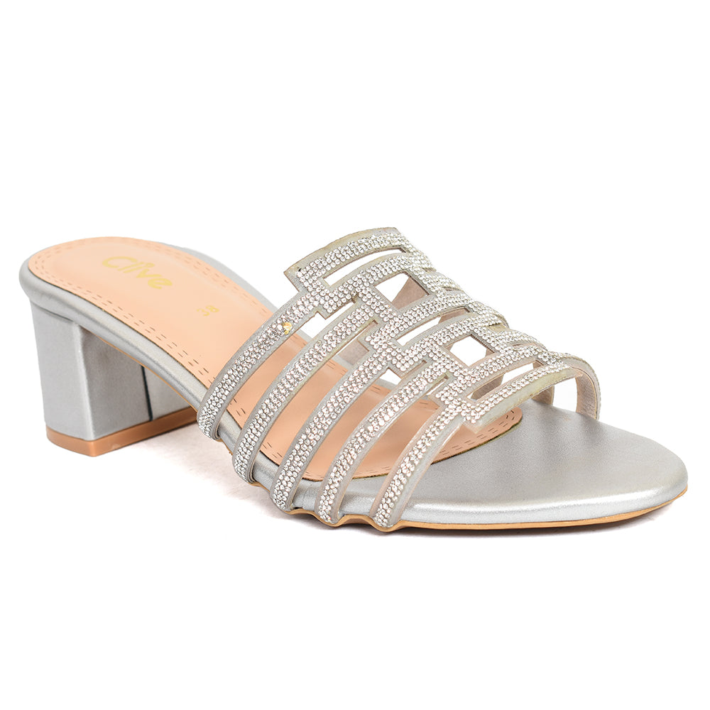 Fancy Slipper Heel – Clive Shoes
