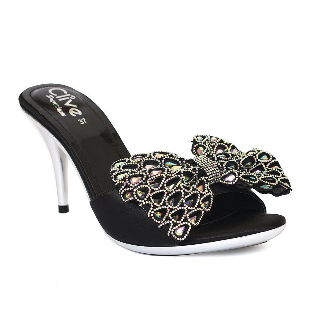 Bridal Slipper Heels – Clive Shoes
