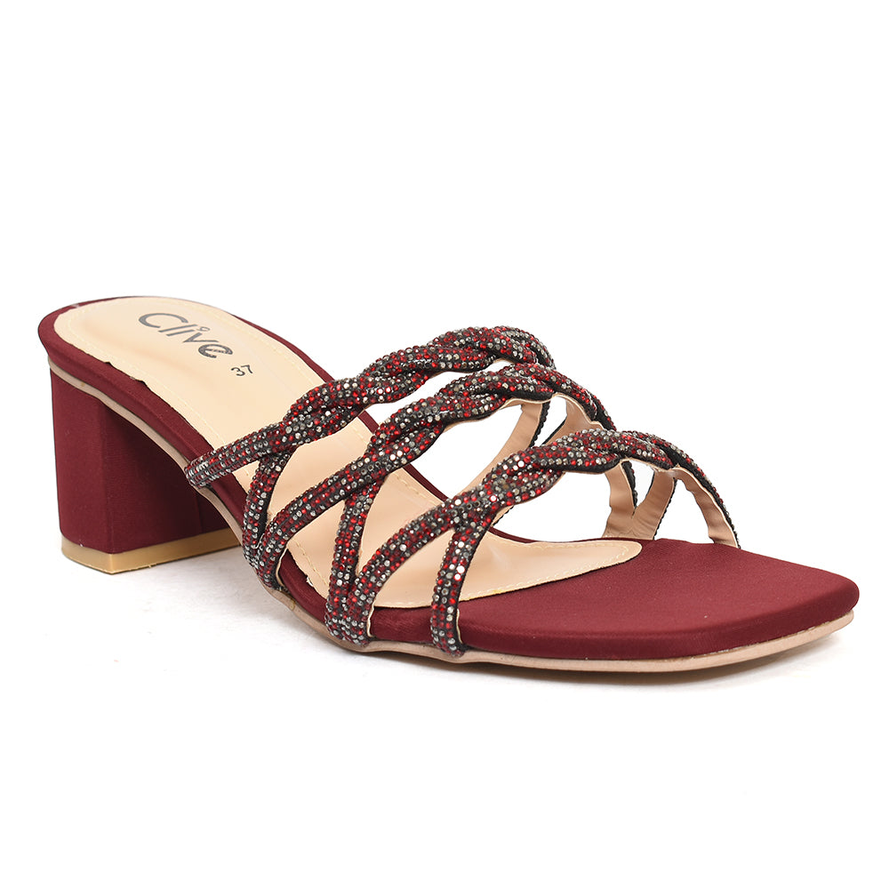 Fancy Slipper Heel – Clive Shoes