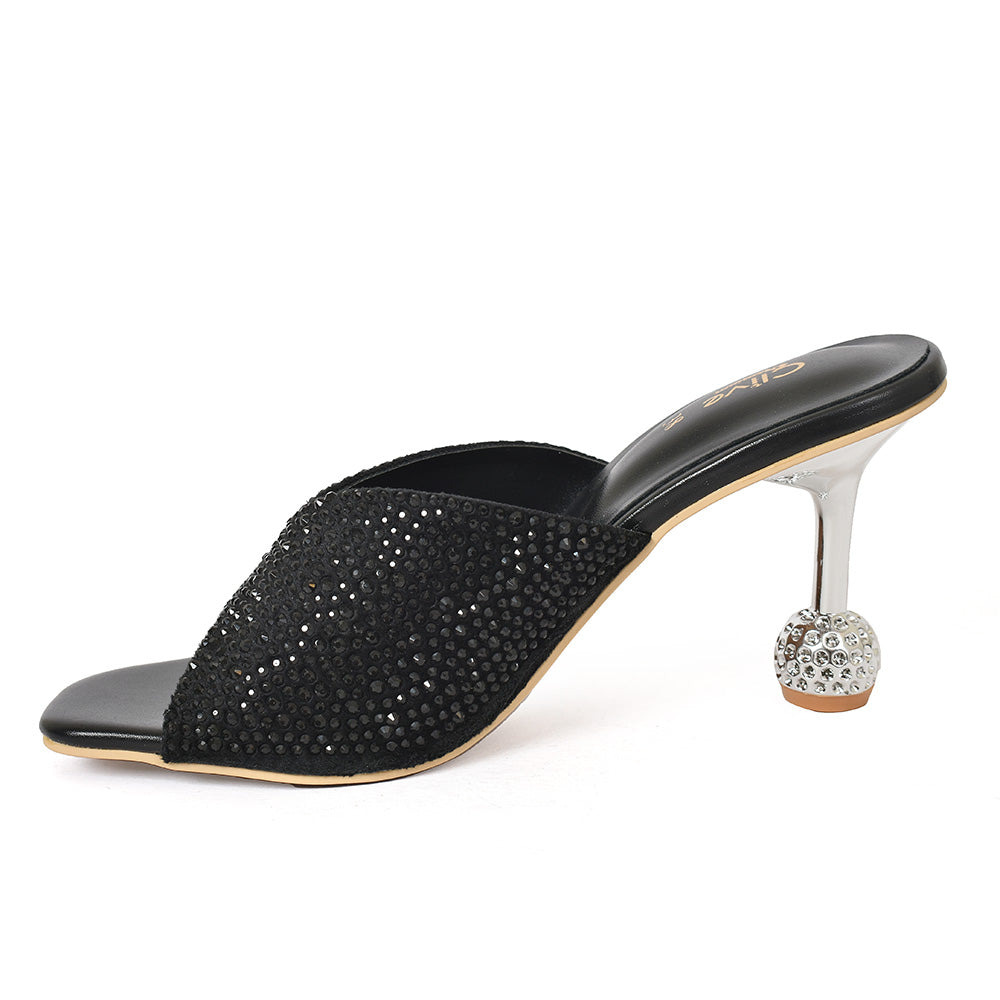 Fancy Slipper Heel – Clive Shoes