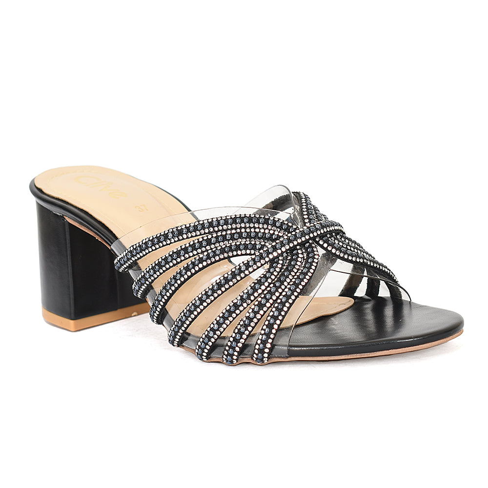 Fancy Slipper Heel – Clive Shoes