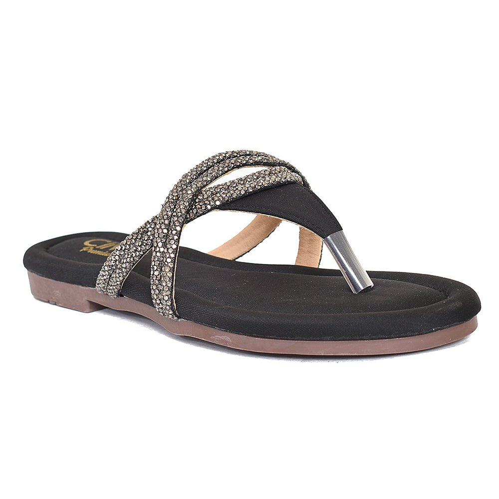 Fancy Flat Chappel – Clive Shoes