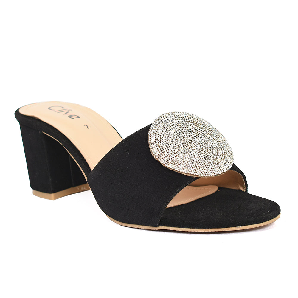 Fancy Slipper Heel – Clive Shoes