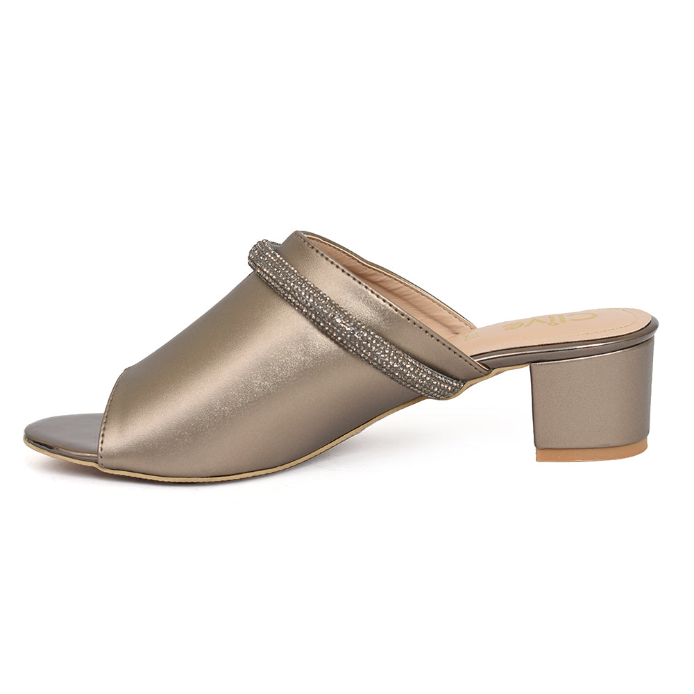 Fancy Slipper Heel – Clive Shoes